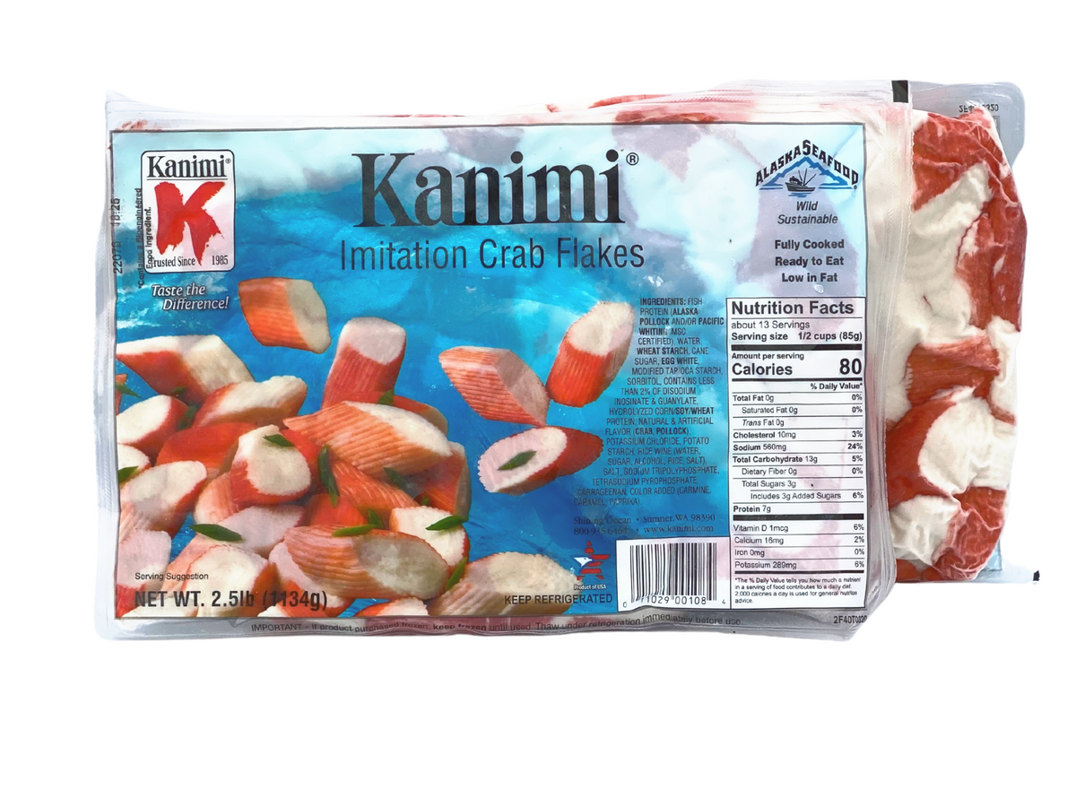Kanimi Imitation Crab Flakes – Goldfish Seafood Market